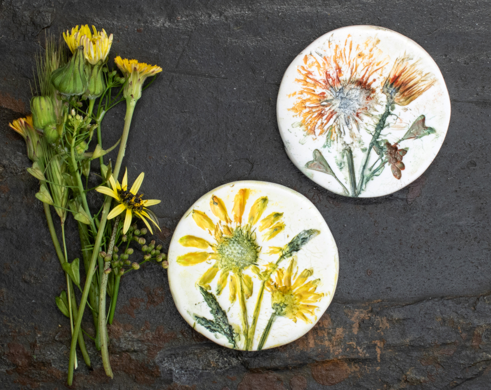 LARGE WILDFLOWER FRIDGE MAGNETS .... BOTANICAL FRIDGE ART | Intrinsic ...